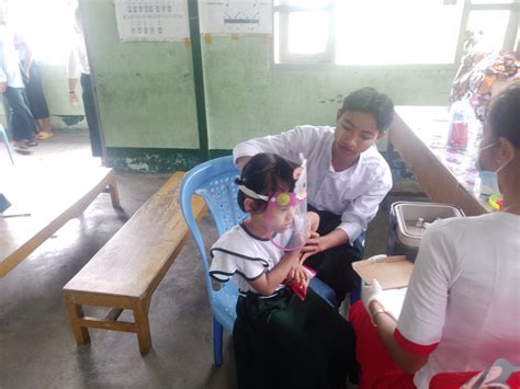 ရွှေပြည်သာမြို့နယ်၌ ကျောင်းသား၊ ကျောင်းသူများအား ကိုဗစ် ၁၉ ရောဂါ ကာကွယ်ဆေးပထမ အကြိမ်စတင်ထိုးနှံ