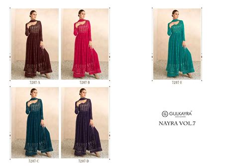 Nayra Vol 7 By Gulkayra Designer Readymade Eid Collection Nayra Cut