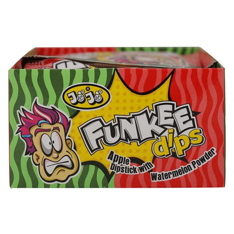 Jojo Funkee Dips 15 Gr Pack Of 24 Wholesale Tradeling
