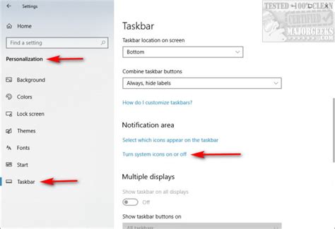 How To Remove The Clock From Windows Taskbar Majorgeeks