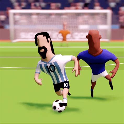 Super Liquid Soccer Chrome Gamesbun Game