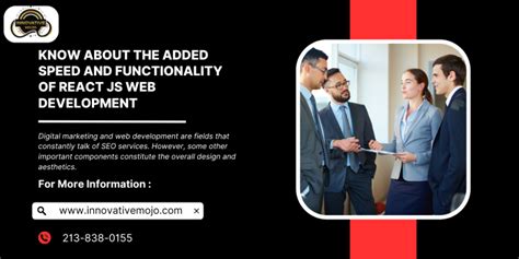 Know About The Added Speed And Functionality Of React Js Web