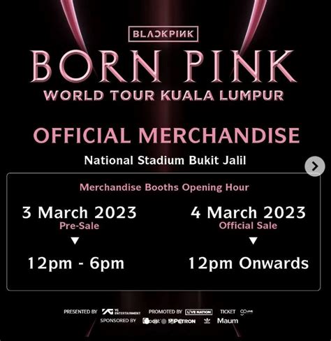Blackpink大马演唱会【周边商品list】应援棒rm260！ Goxuan