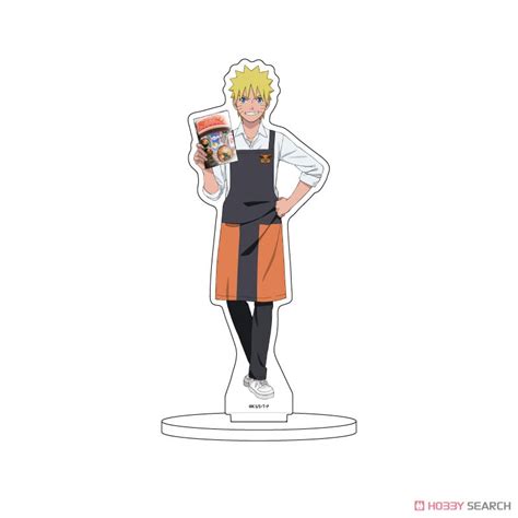 キャラアクリルフィギュア 「naruto＆boruto」 56 うずまきナルト 書店員ver 描き下ろしイラスト キャラクターグッズ