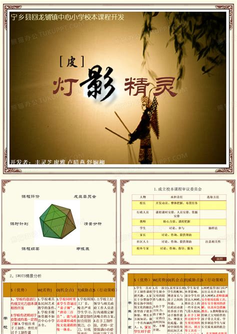 校本课程开发ppt模板下载编号qzgpapzo熊猫办公