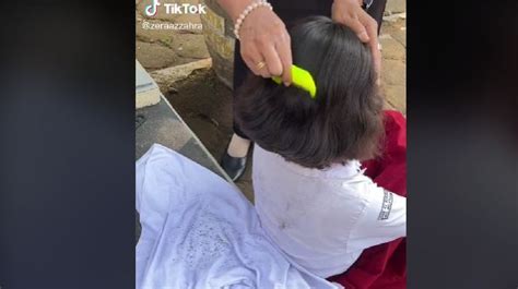 Viral Rambut Siswa SD Ini Dipenuhi Kutu Guru Inisiatif Potong Rambut