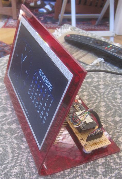 Esp32 Clock Calendar Page