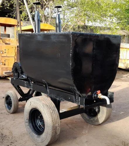 Tar Boiler Bitumen Boiler With Engine For Road Construction Capacity