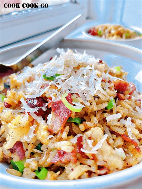 Bacon And Egg Fried Rice Cook Cook Go
