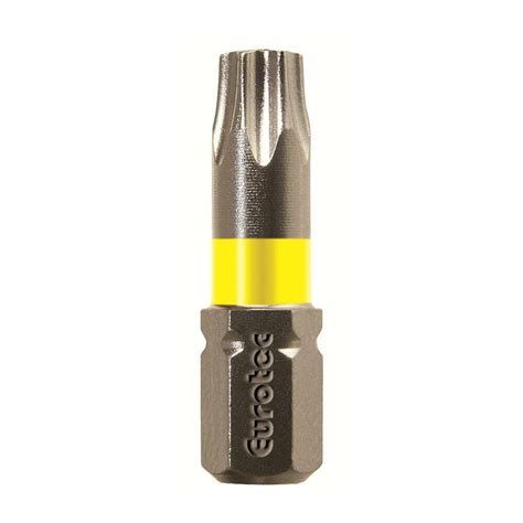 Eurotec Torx TX-Bit 1/4" x 25 mm TX 20 gelb - trevendo.de - Ihr Onlin