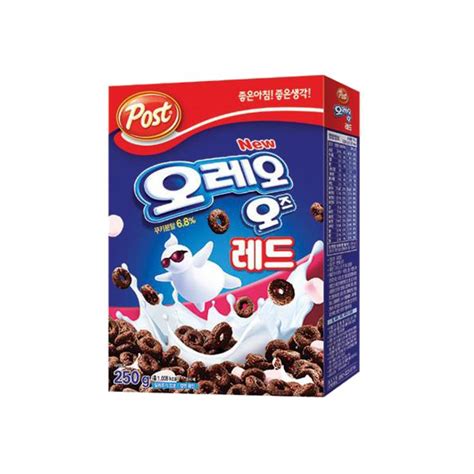 Oreo O's Red Cereal (Korea) | 오레오, 시리얼, 초콜릿 쿠키