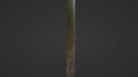 Medieval Longsword Game Ready Free Vr Ar Low Poly 3d Model Cgtrader