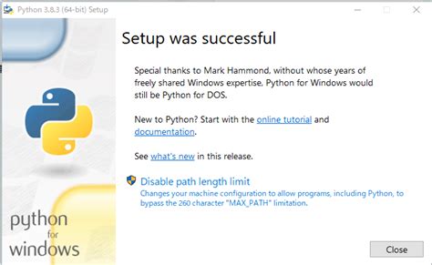 Windows環境にpython38とvirtualenvのインストール