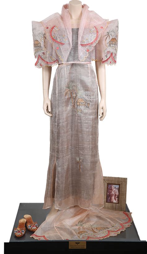 Traje De Mestiza Philippine Folklife Museum Foundation San