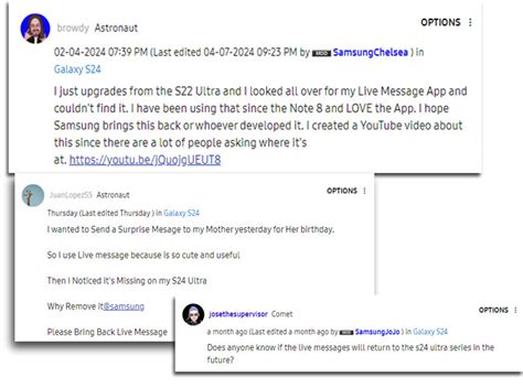 Samsung Removes Live Messages From Galaxy S24 Will It Return Saminsider