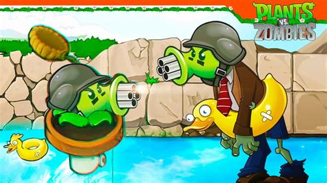🌻 ПУЛЕМЕТ ГОРОХОСТРЕЛ КАТАПУЛЬТА МОД ГИБРИД ПВЗ 🧄 Plants Vs Zombies