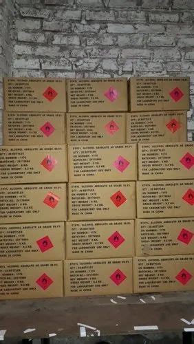 Absolute Ethyl Alcohol 500ml At 135 Litre Laboratory Chemicals In