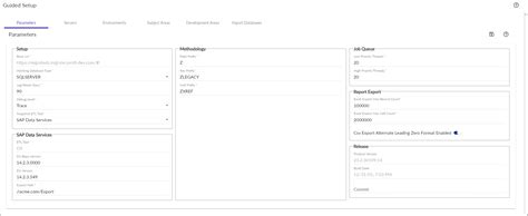 Guided Setup