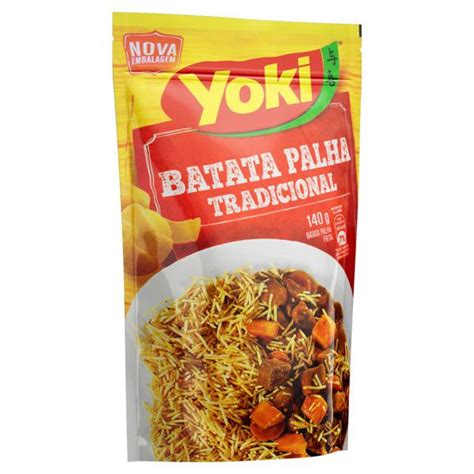 Batata Palha Tradicional Yoki Sachê 105g Tateno Supermercado