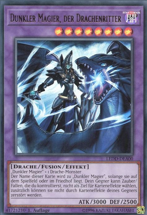 Recollectibles Sammelkarte Yugioh Karte Dunkler Magier Der
