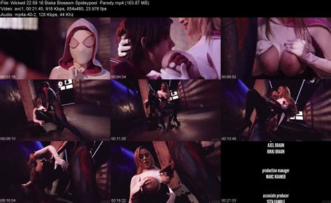 Wicked Blake Blossom Spideypool Xxx Parody Xxx P
