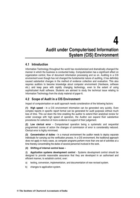 SOLUTION Audit In Cis Environment Studypool