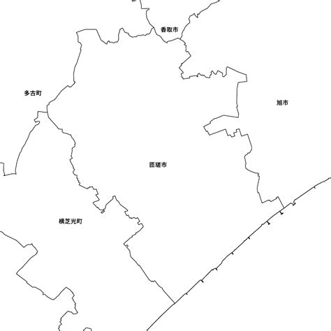 千葉県匝瑳市の地図 Map It マップ・イット