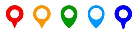 Premium Vector Set Of Location Labels Map Pointer Icon Location