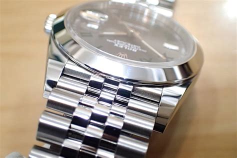 新古品【rolex】ロレックス デイトジャスト41 Ref126300 スレートローマ文字盤 2020年12月