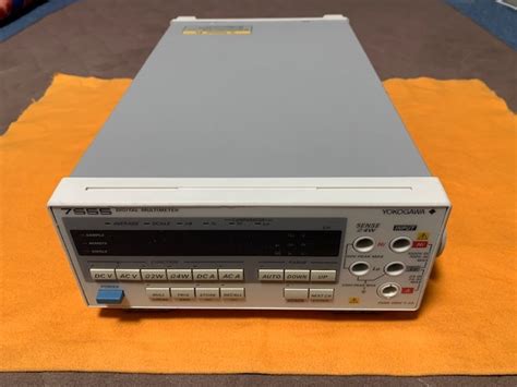 【やや傷や汚れあり】yokogawa 7555 デジタルマルチメータの落札情報詳細 ヤフオク落札価格検索 オークフリー
