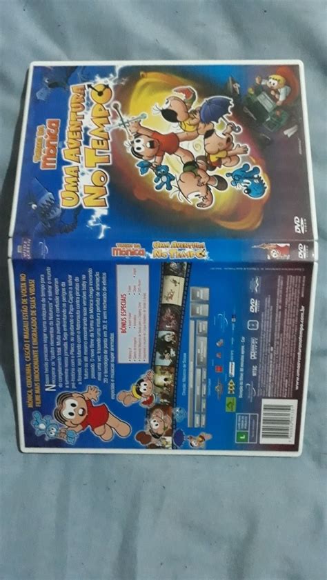 Dvd Turma Da Mônica Aventuras Em Dvd Aventura No Tempo A25 Mercado