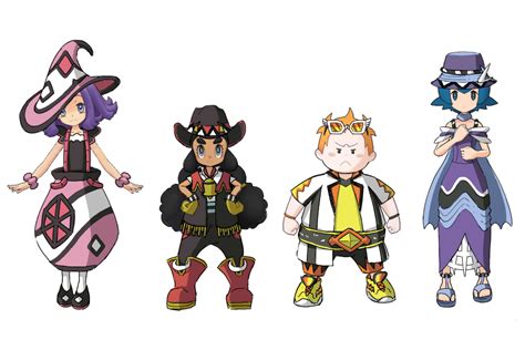 Lana Acerola Sophocles And Hapu Pokemon And 1 More Drawn By Ffccll