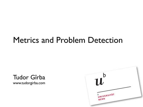 problem detection evo 2008 ppt