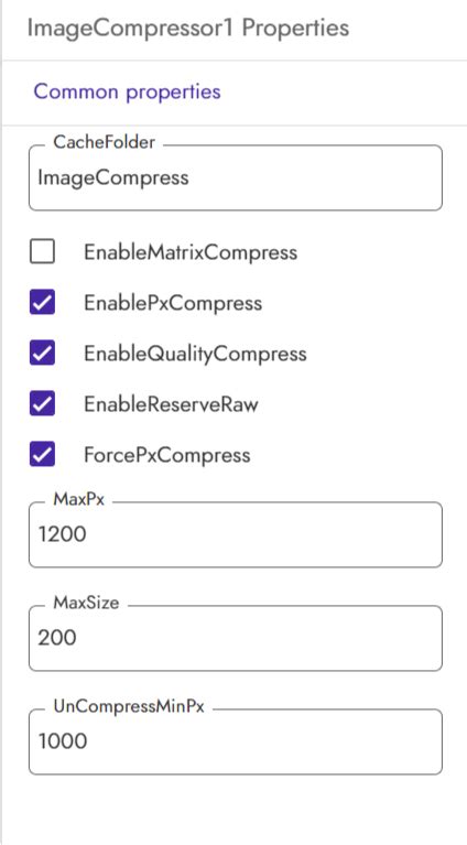 Image Compressor Extension Deephost Extension