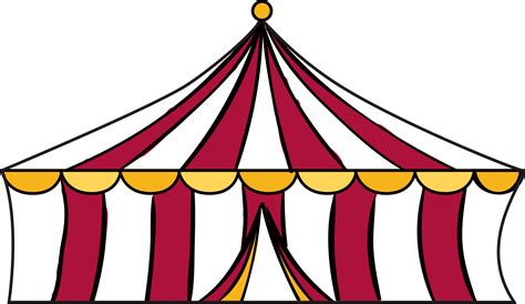 Circus Tent Illustration Vector On White Background 13802339 Vector