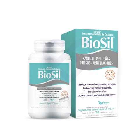 Biosil Cápsulas 30 y 60 uds Laparafarmaciaencasa
