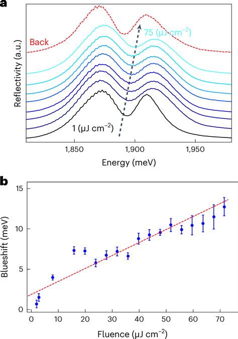 Nonlinear Shift Of The Polariton Bic A Reflection Spectra Of The Download Scientific Diagram