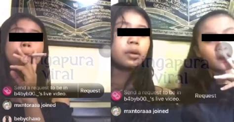Teenage Girl Thinks Smoking Is Cool Showoff On Live Video Nestia