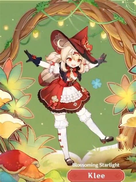 KLEE GENSHIN Cute Anime Chibi Cosplay Anime Chibi