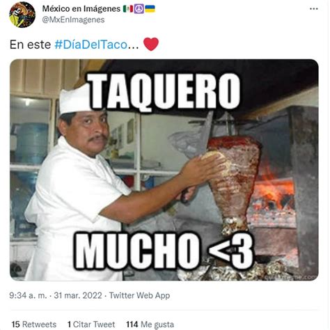 Los mejores memes que dejó el Día del Taco Infobae