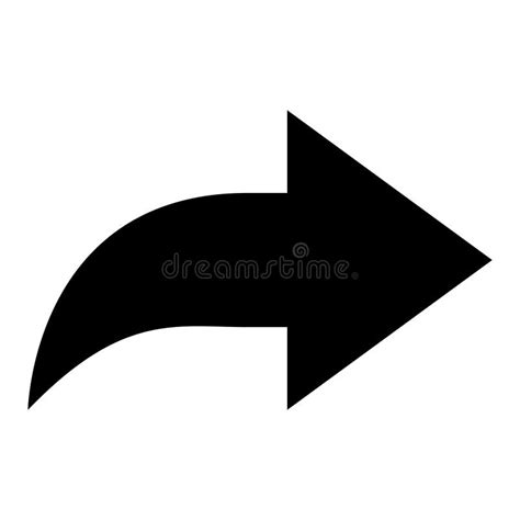 Icona A Forma Di Freccia Freccia Semplice Moderna O Cursore Stile