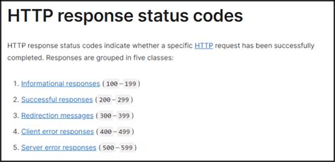 Status Codes The Full List And How To Handle Them