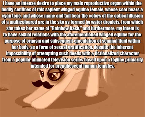 Verbose IWTCIRD I Want To Cum Inside Rainbow Dash Know Your Meme