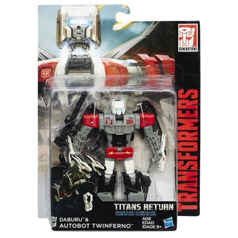 Transformers Titans Return Deluxe Carded Twinferno Action Figure