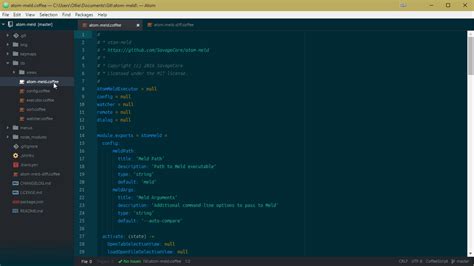 GitHub SavageCore Atom Meld Atom Package To Diff Files Via Meld