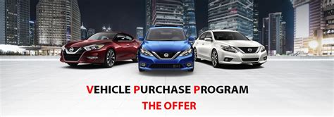 Vehicle Purchase Program Form Woodchester Nissan In On