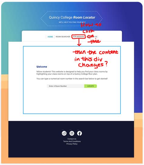 Html How Do You Click On An Anchor Link From Your Nav Bar And Change The Content In Your Div