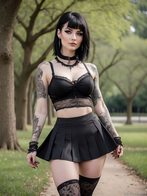 Sexy Goth 017 By Ai Portraits On Deviantart