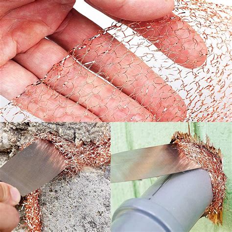 Copper Mesh Rodent Mesh Sturdy Pure Copper Stuff Fit Wire Mesh For Gap