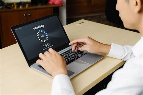 Premium Photo Software Update On Computer For Modish Version Of Device Software